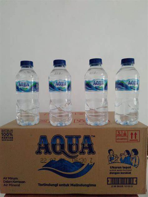 Aqua Botol 330ml isi 24