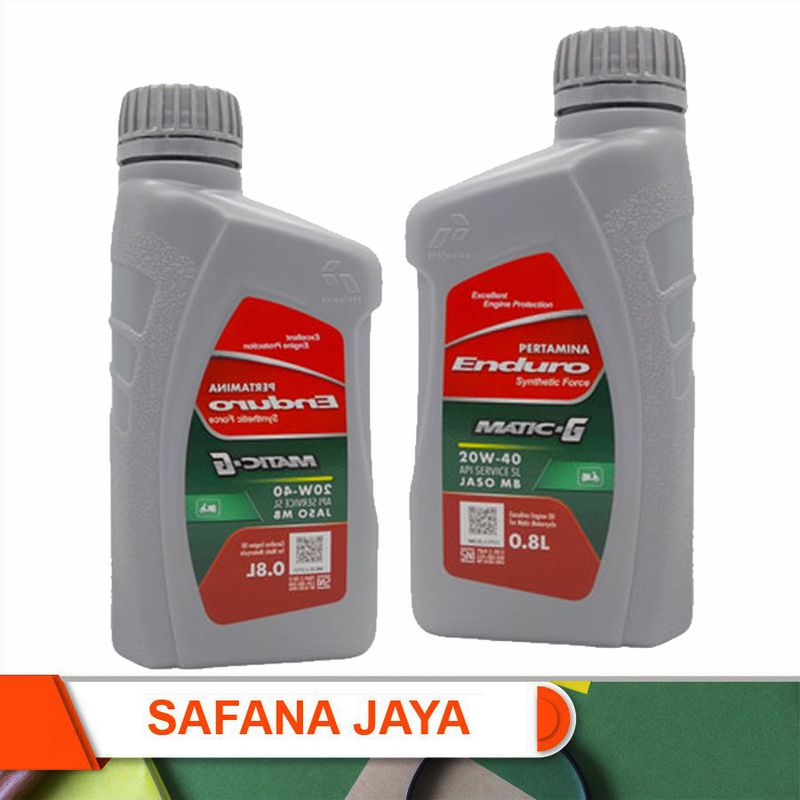 OLI PERTAMINA ENDURO Matic G Sae 20/40 0,8 Liter