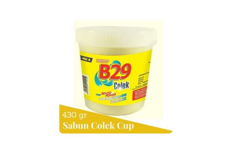 B29 Cream Cup 430gr Sabun Colek Kuning