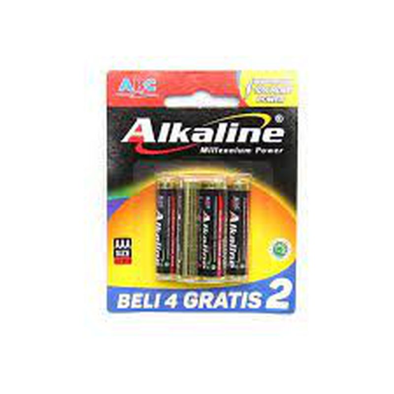 Baterai Alkaline A3 isi 6