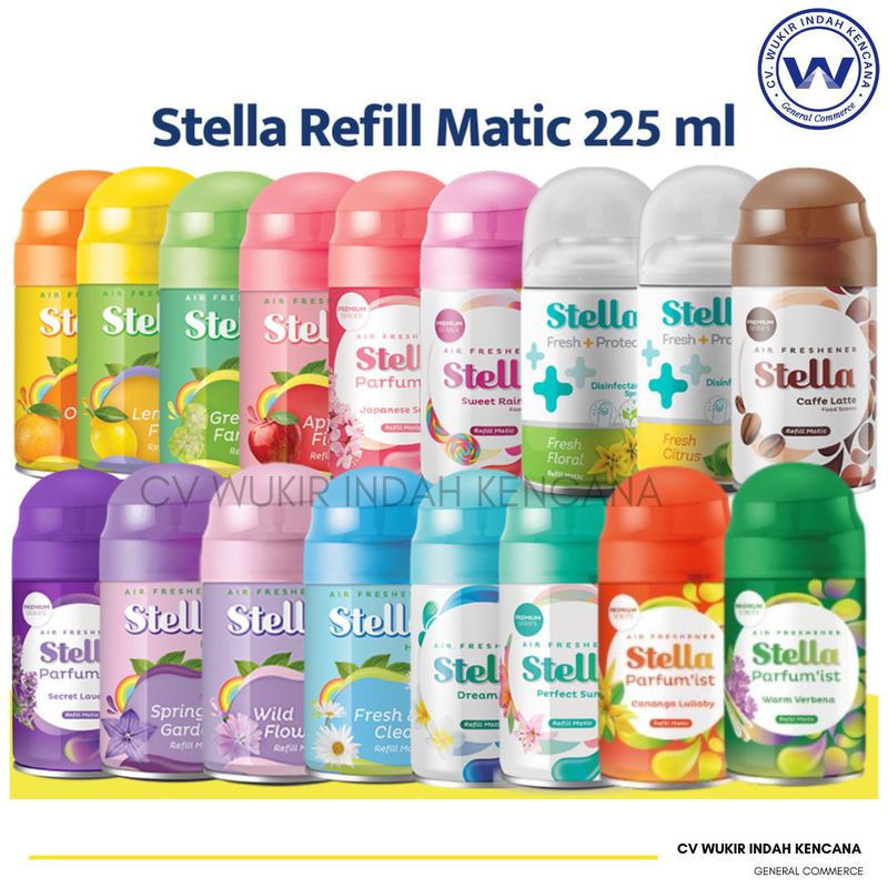 Pengharum Ruangan Stella Matic Refill 225ml