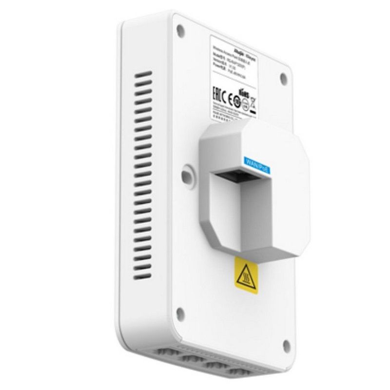 Wall Access Point RUIJIE AC1300 Dual Band 4 10/100base-t