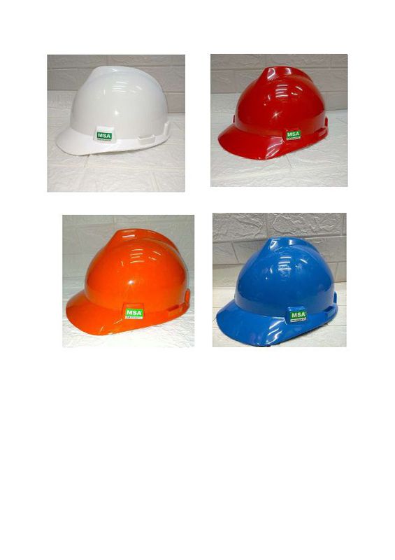 Safety Helmet terbuat dari bahan ABS - Putih - XL