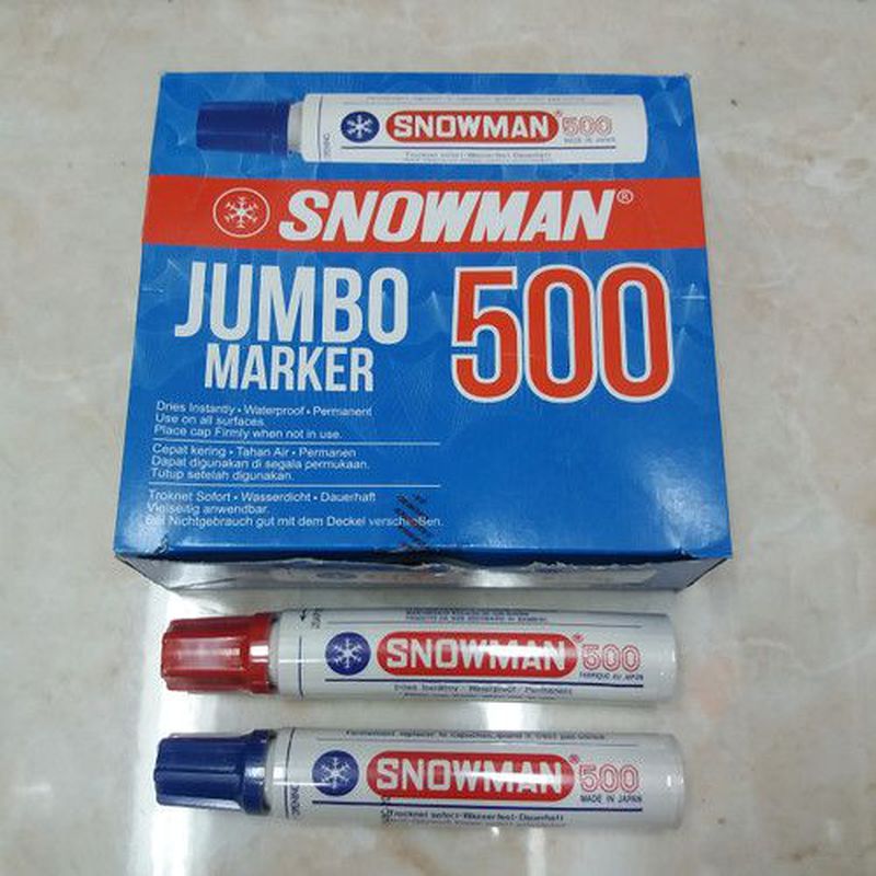 Spidol Besar Snowman