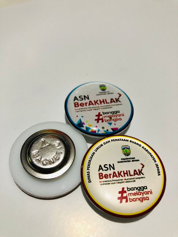 Pin ASN berahlak premium ( magnet )