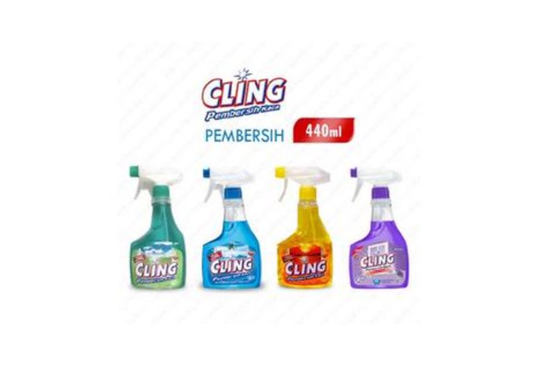 Cling Pembersih Kaca 440 ml