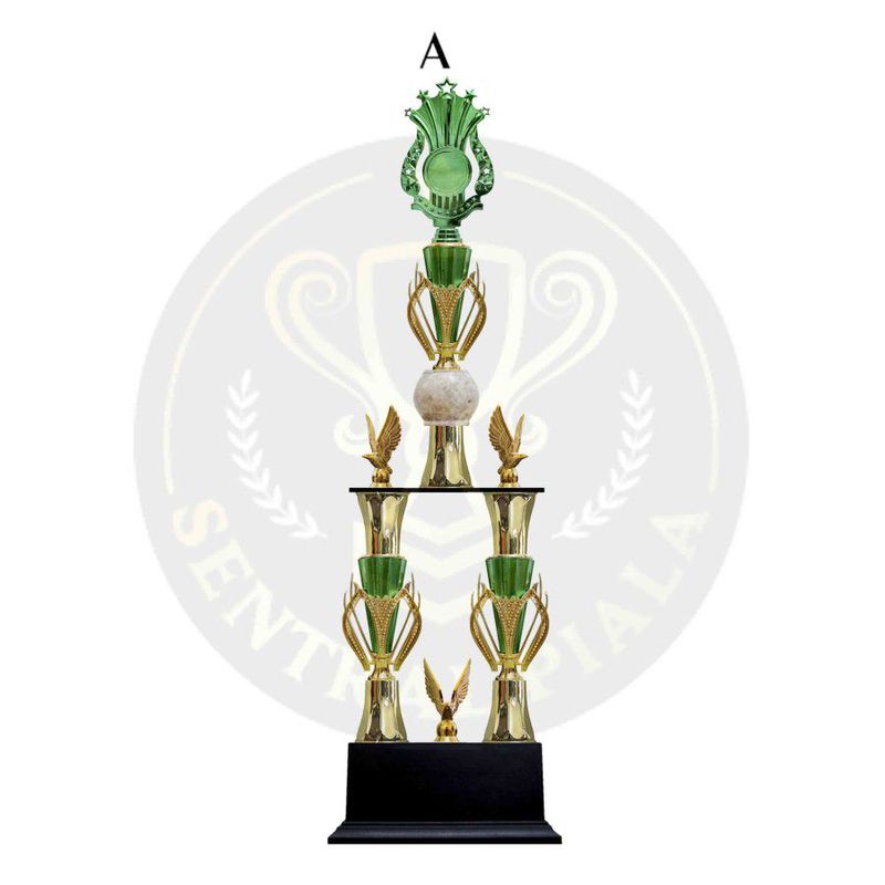 Piala Trophy Logam ukuran 70cm