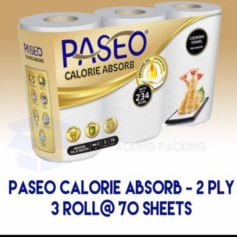 Tissue Paseo Kitchen / Tissu dapur isi 3 Roll