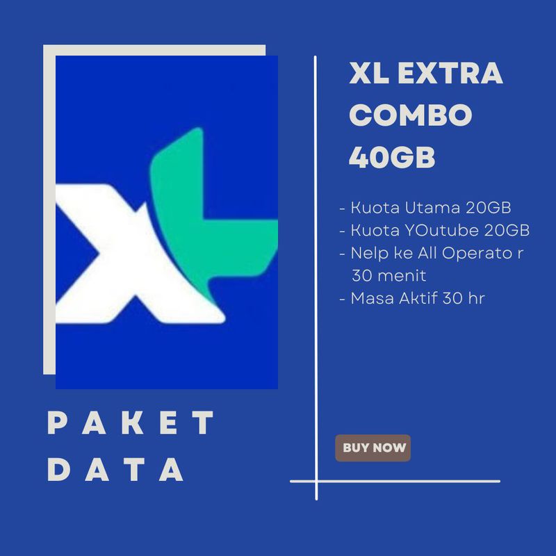 Paket Data Extra Combo 40 GB