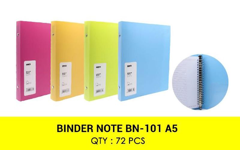 BINDER NOTE