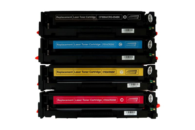 Compatible Toner Cartridge CF500A CF501A CF502A CF503A - Black CMY - Biru