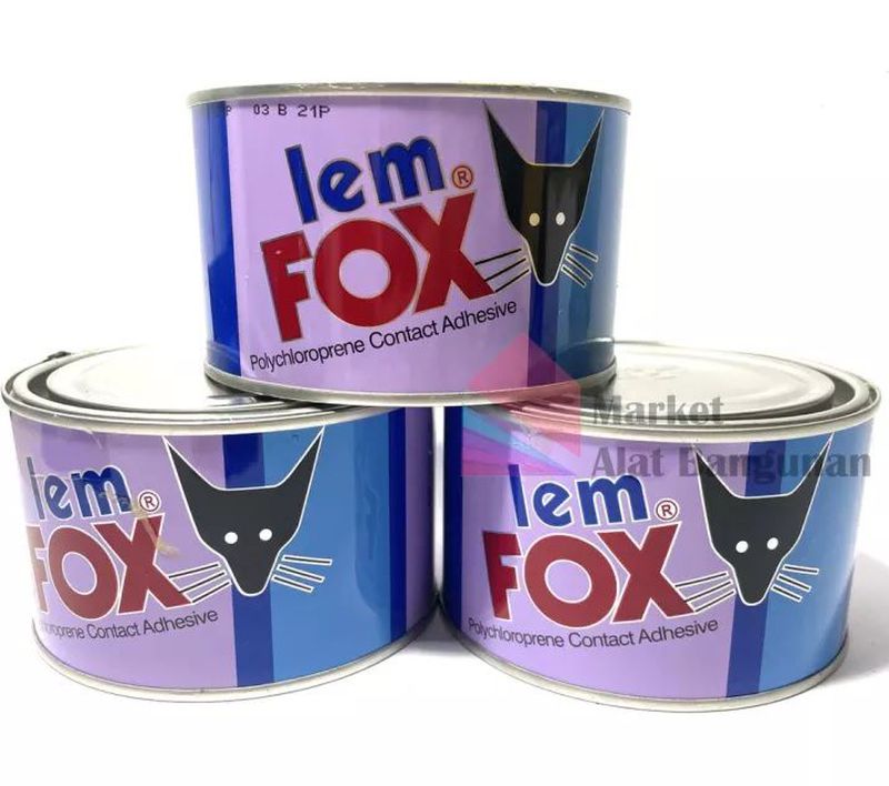 Lem Kaleng Fox Biru