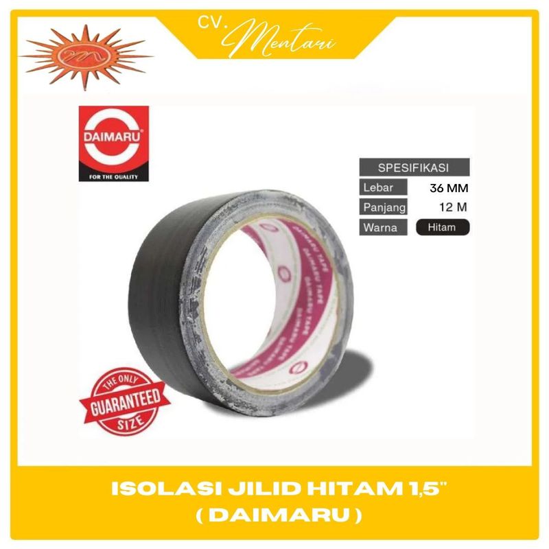 ISOLASI JILID HITAM DAIMARU (1,5"/3CM)