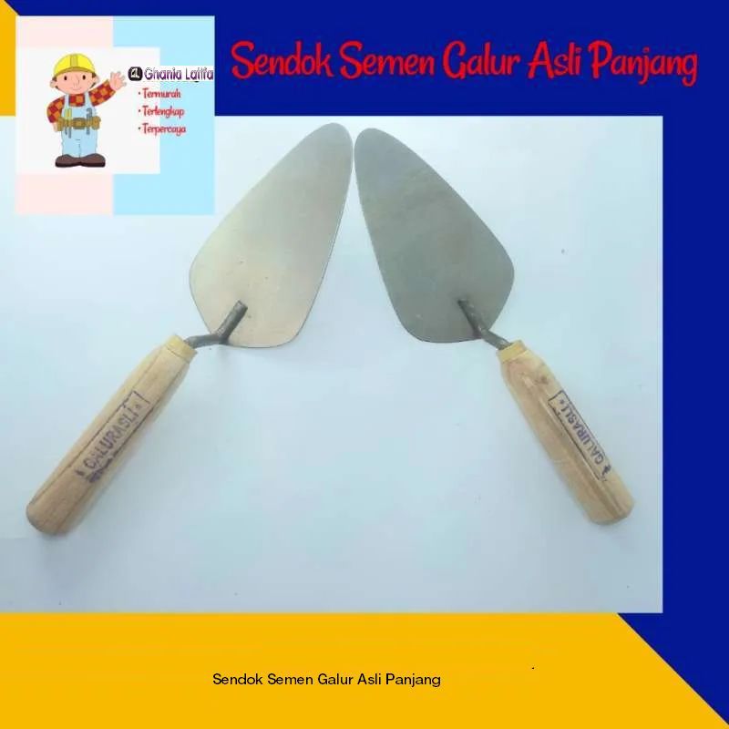 Sendok Semen Galur Asli Panjang (Per Buah)