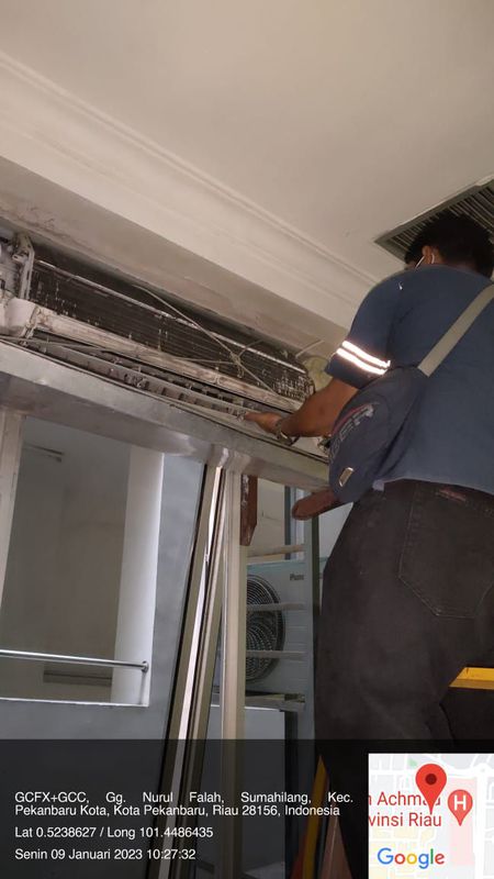 Ganti Thermo Stand Indoor AC Split 2pk