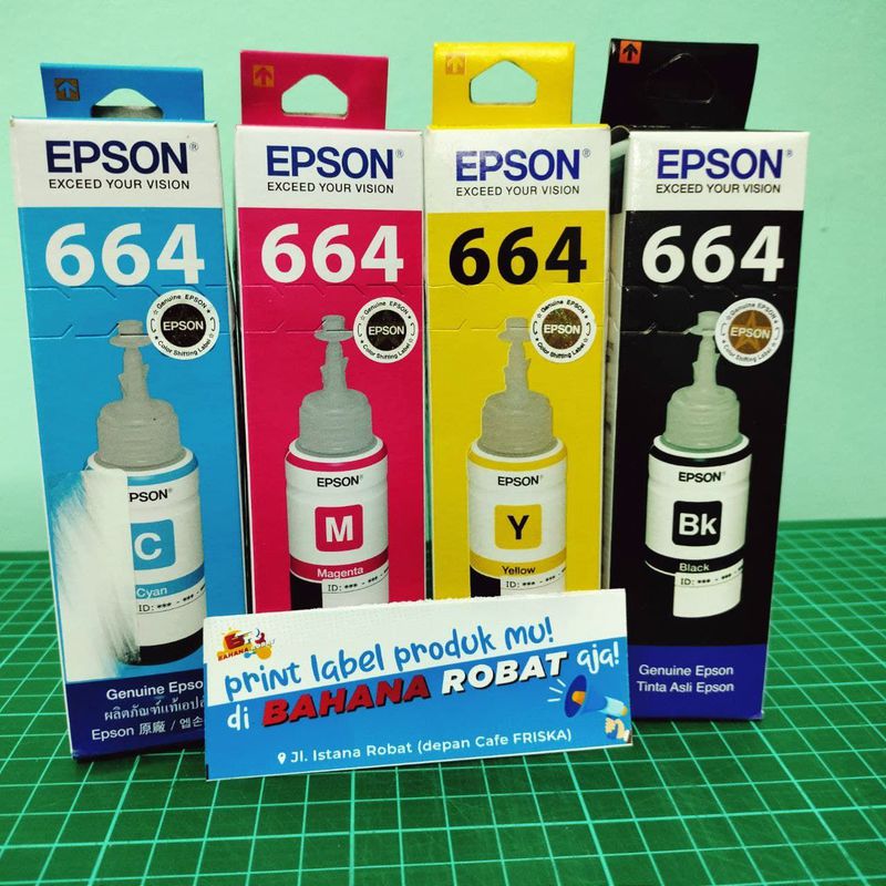 Tinta Epson 664 - Yellow
