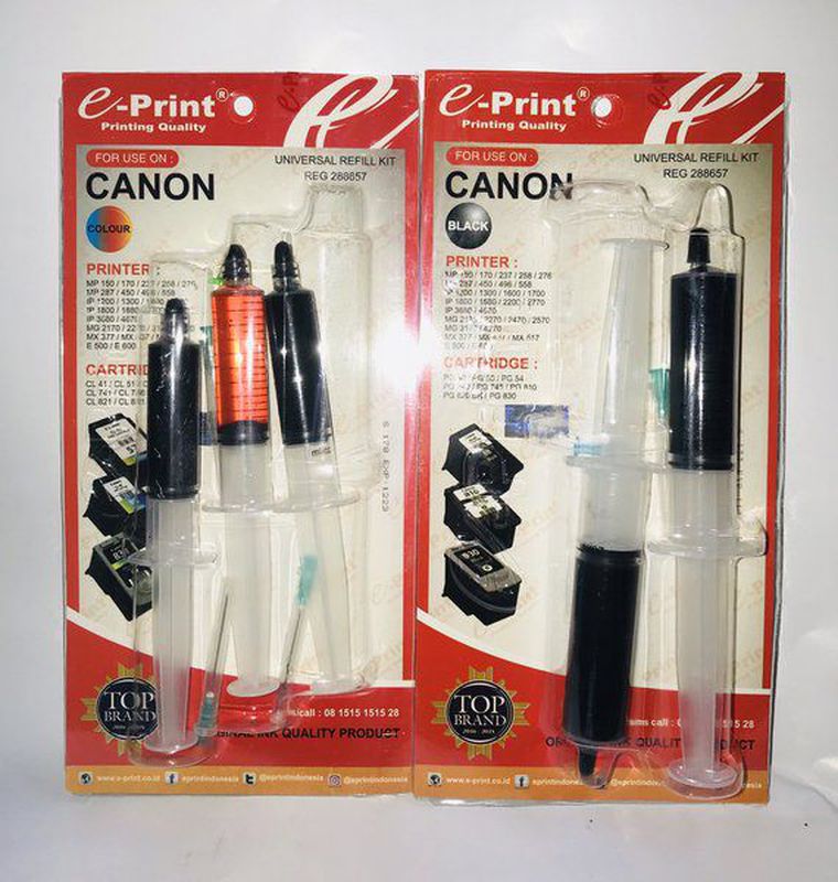 Tinta Suntik Canon merk Eprint Paket