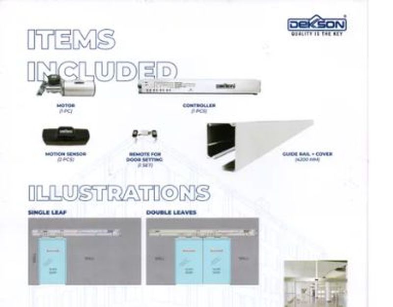 Instalasi Automatic sliding door