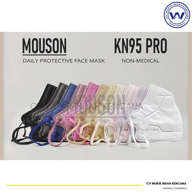 Masker Mouson KN95 Pro Masker Non Medis Sekali Pakai