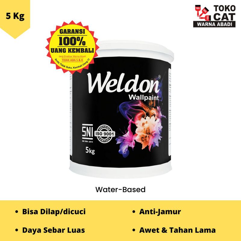 CAT TEMBOK WELDON INTERIOR 5 KG - OASIS 705