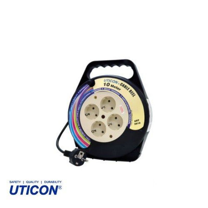 Kabel Roll 10 Meter - 4 Lubang