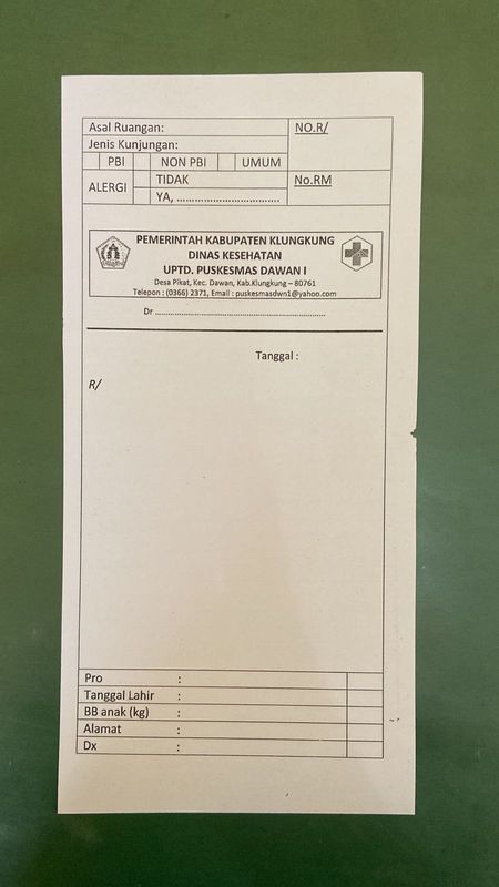 Blanko Resep bolak Balik