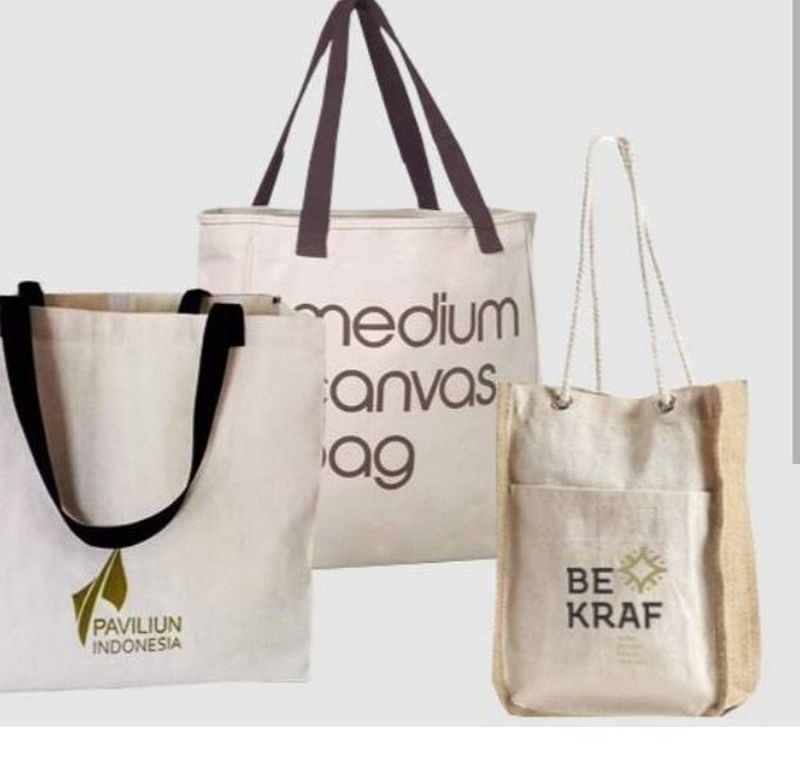 Goodie Bag Kain - Putih