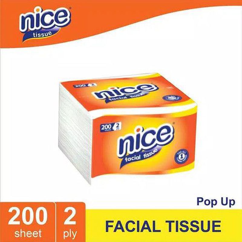 NICE Pop Up Tissue - 200 Sheet