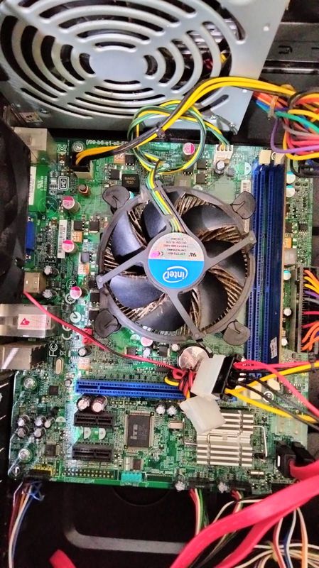 Service CPU Ruang Kepeg. [Motherboard Rusak] (Puskesmas Dawan 1)