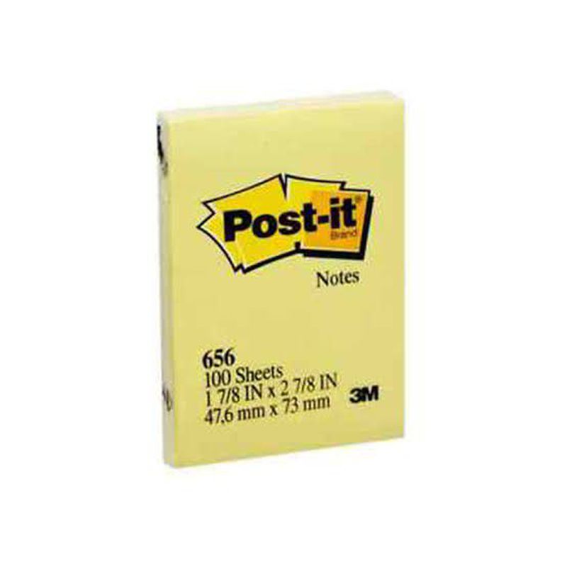 Post-it notes 3M 656 yellow