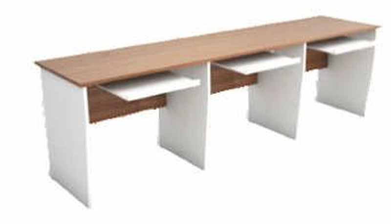 Meja Komputer 3 Person - Sesuai Request