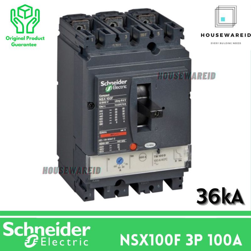 MCCB Schneider 100A