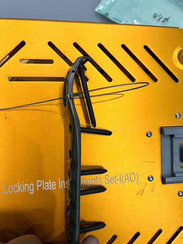 Proximal Femur Neck With Hook Locking PLT 4 Hole, Left, Titanium