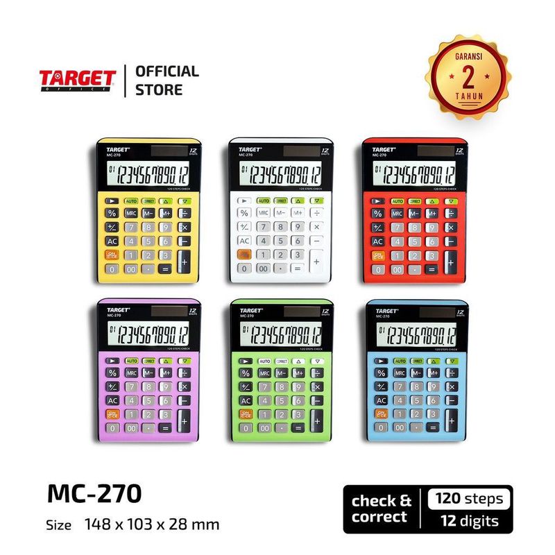 KALKULATOR TARGET MC-270