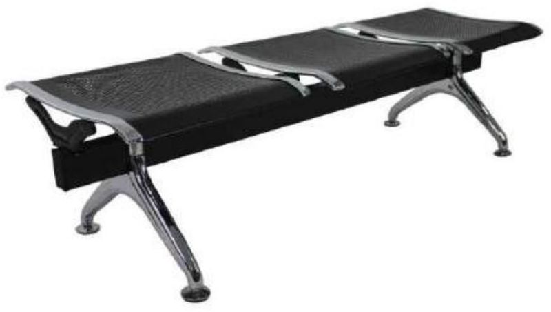 Kursi Tunggu 3 Seat Tanpa Sandaran Gresco GC35-3 / Waiting Chair - Hitam