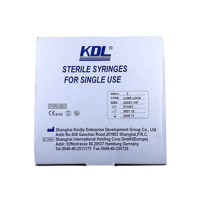 Sterile Syringe / Spoit 3ml