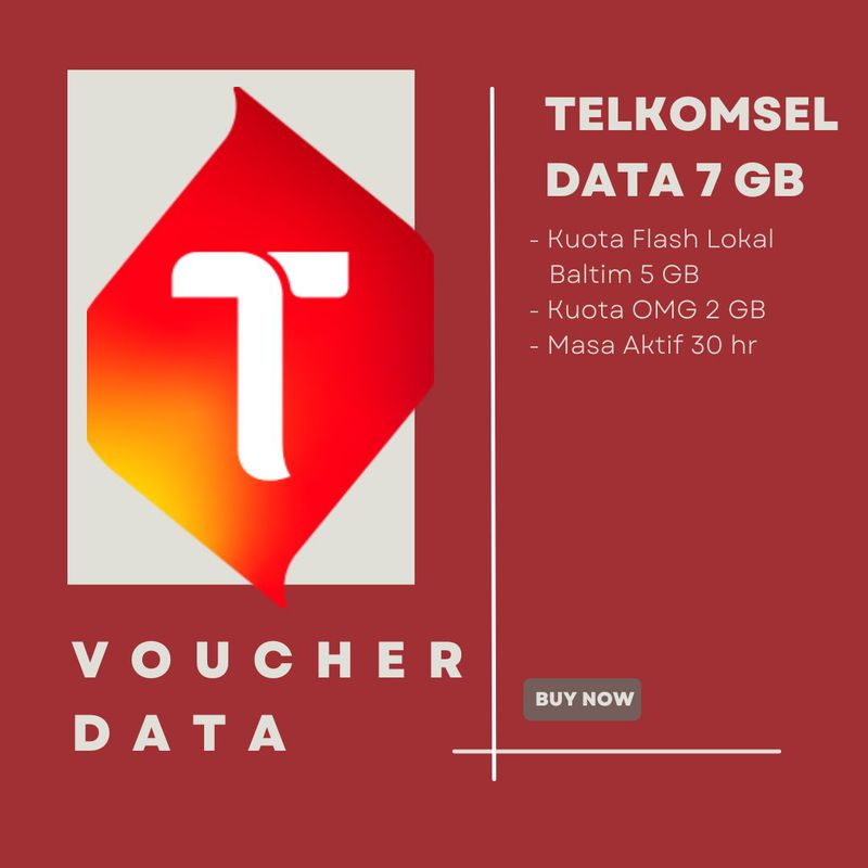 Voucher Data Telkomsel 7GB (18GB)