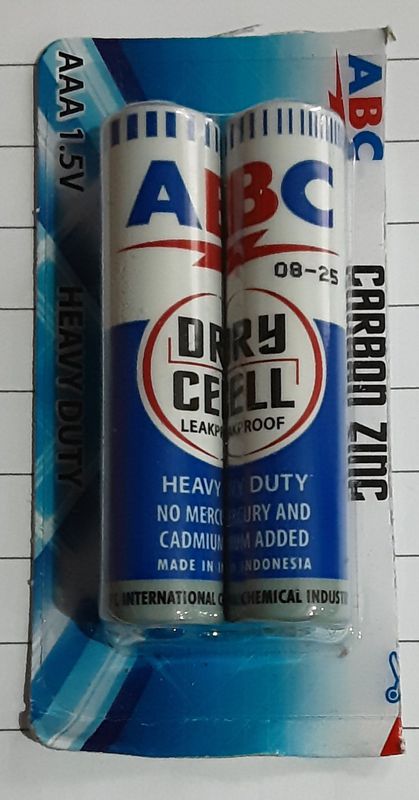 baterai ABC AAA