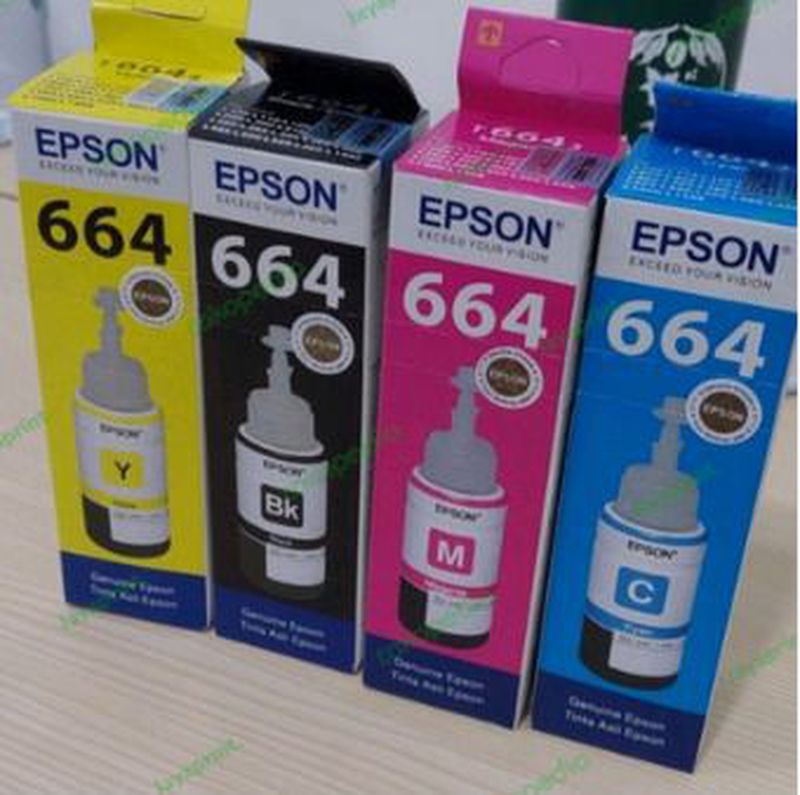 Tinta Refil Epson 664 (1 SET)