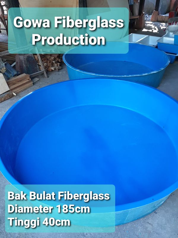 Bak Fiberglass Bulat