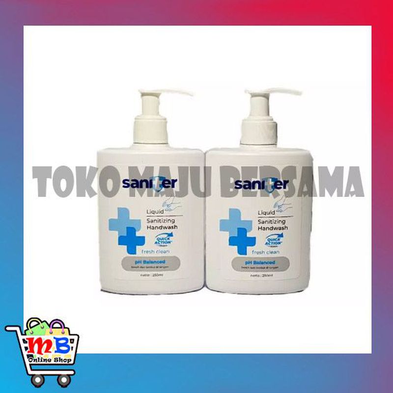 Sabun Antiseptic 250 ml Botol Pump Saniter