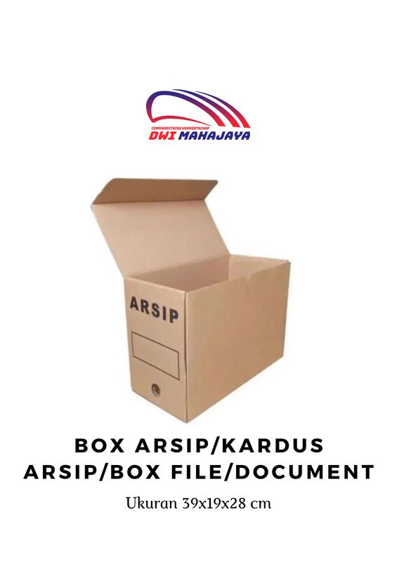 Box Arsip 39x19x28 cm/Kardus arsip/Box File/Document