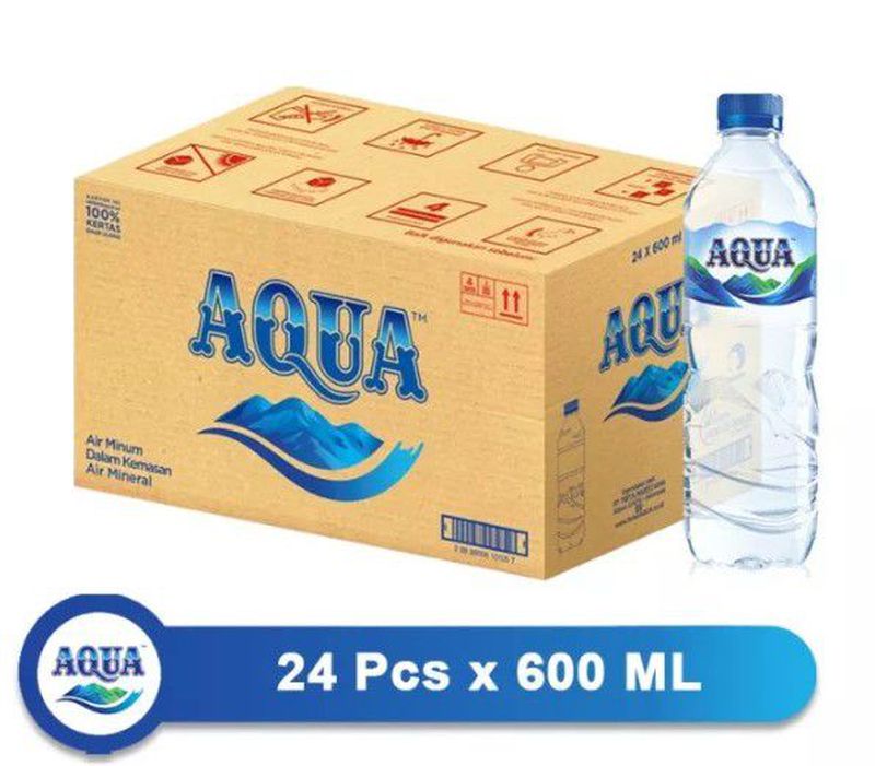 AQUA BOTOL 600 ML