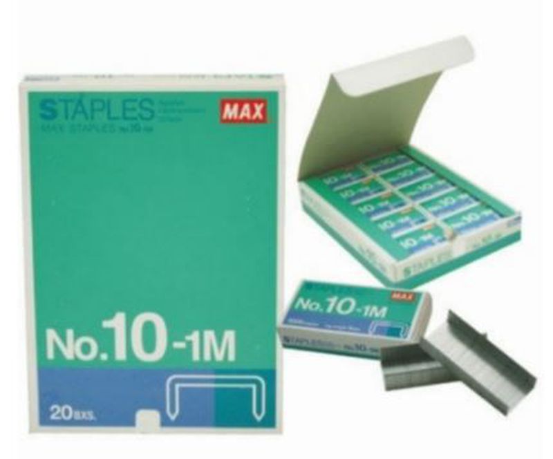 Isi Stapler No. 10 Max (10 Box Kecil)