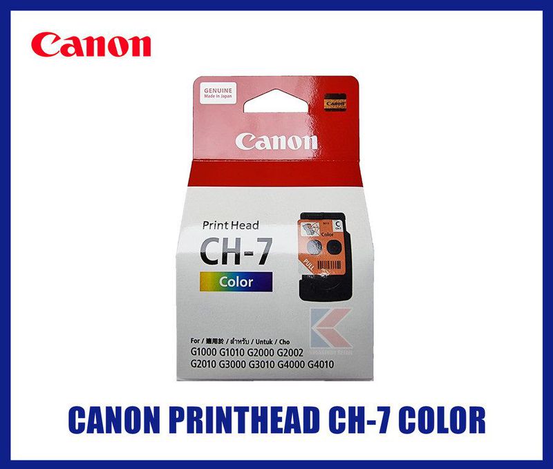 Canon Printhead Print Head CH-7 CH7 Color (G1010 G2010 G3010 G4010)