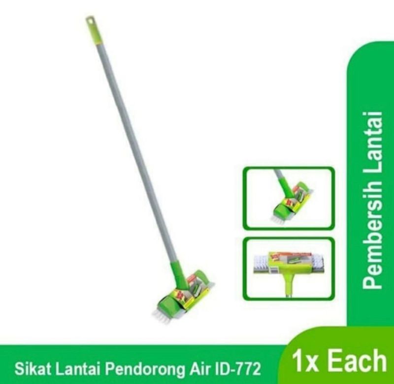Slaber pembersih lantai + sikat
