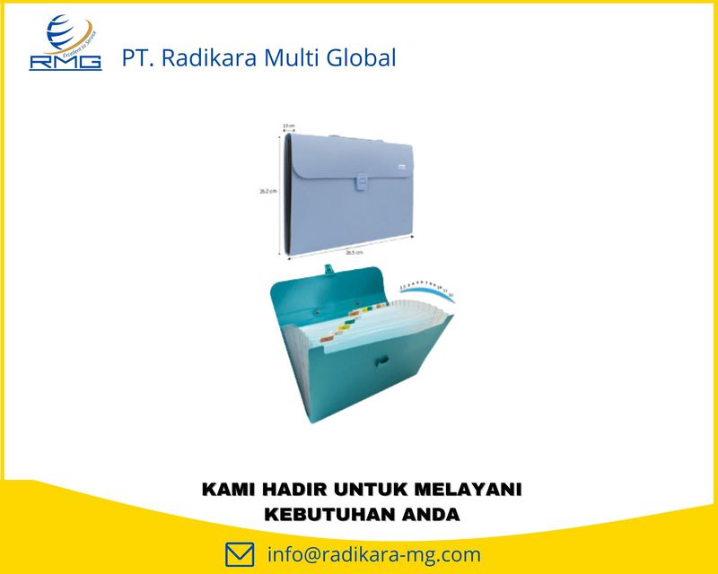 Joyko Expanding File Folio (F4) 13 Pockets / Map Harmonika