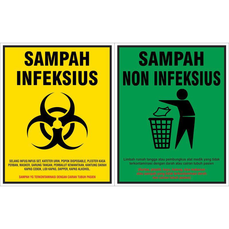 STIKER LIMBAH INFEKSIUS