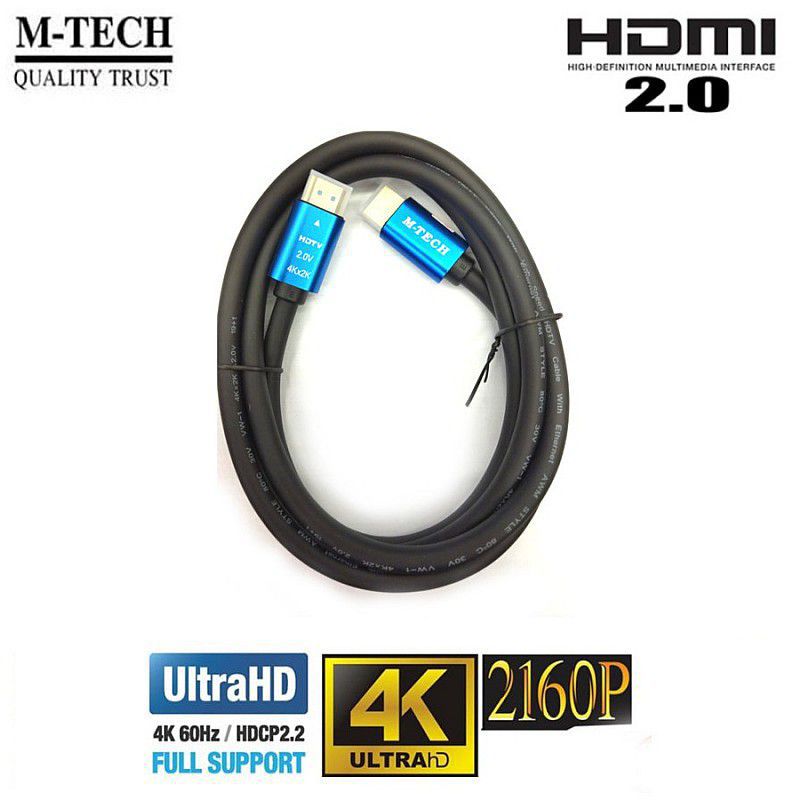 CABLE HDMI 2.0 4K MTECH 5M