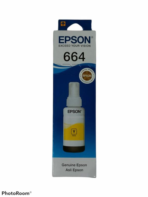 Tinta Printer Epson 664 Yellow 6455